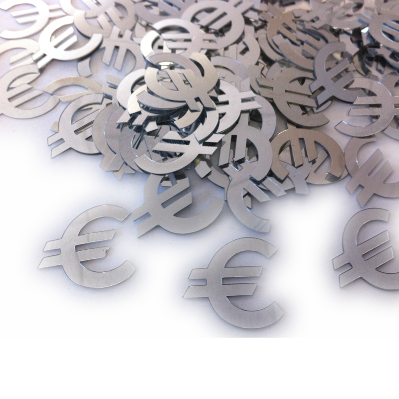 Konfetti Euro Zeichen | Confetti FX